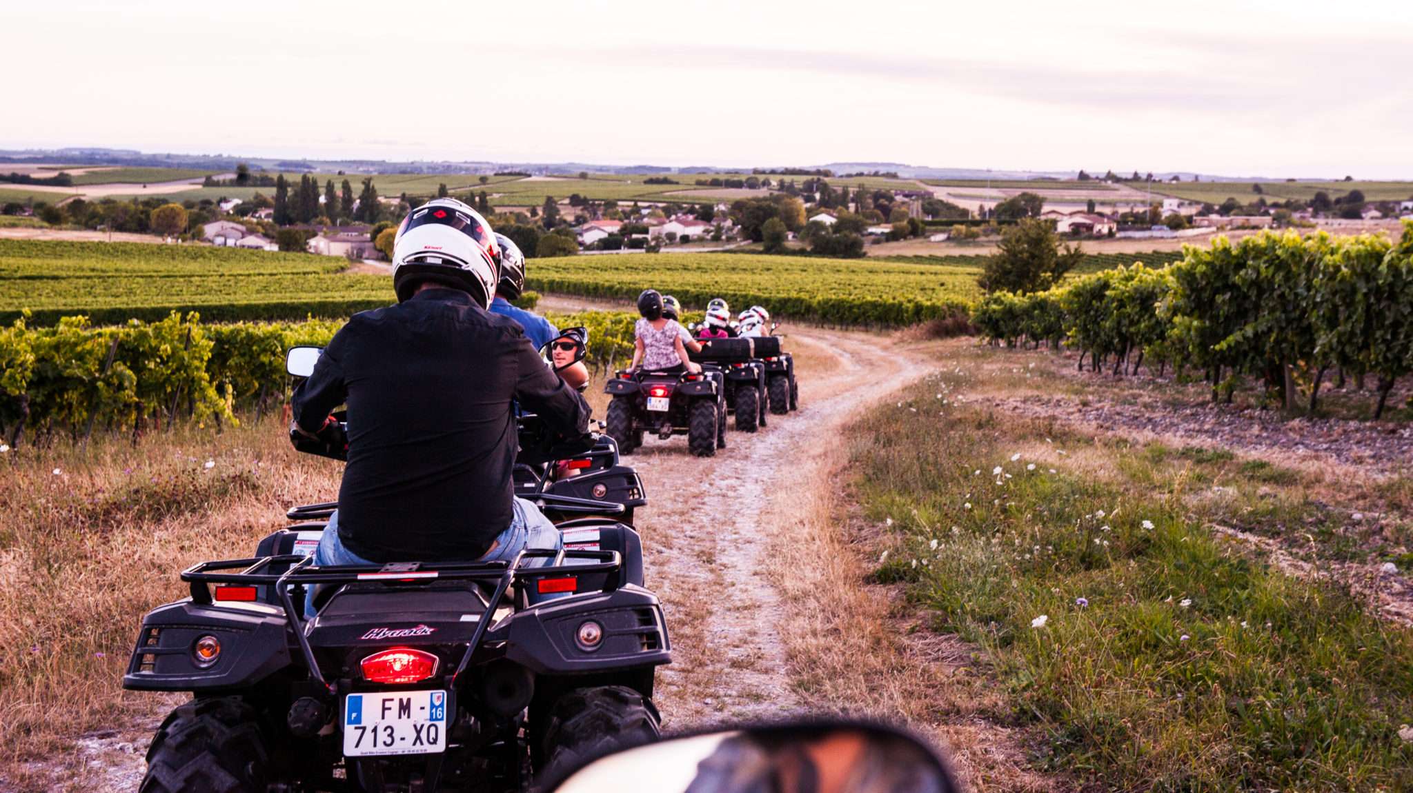 randonnée en quad - 5 Quads